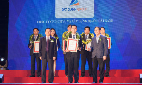 Đất Xanh Group đạt giải thưởng Top 10 chủ đầu tư uy tín