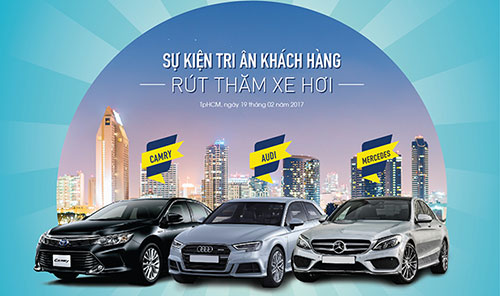 The program of Lucky Draw for a Car and Paying Tribute to Clients